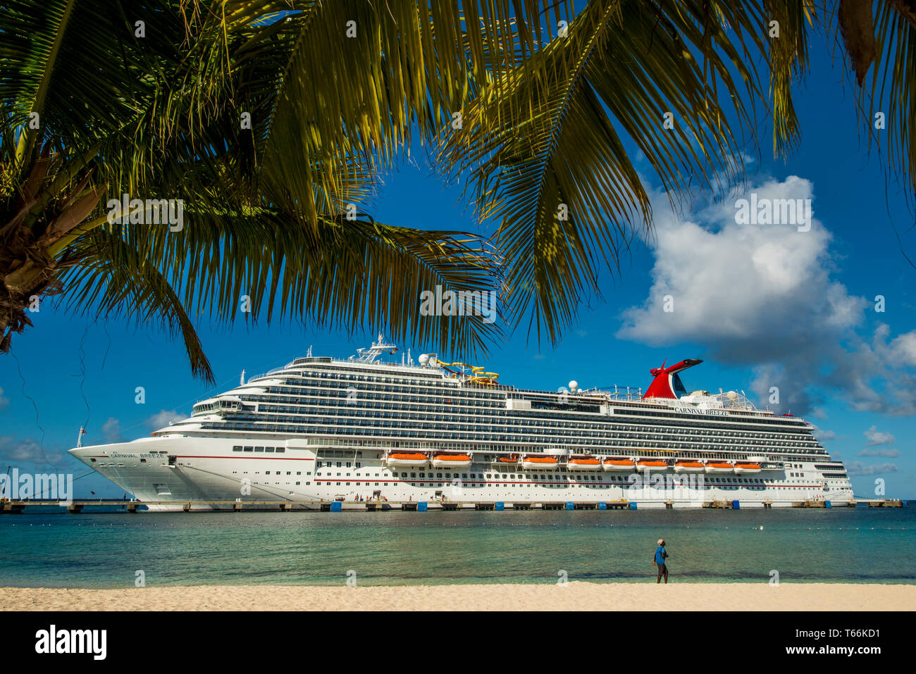 Cruise ship at Grand Turk Cruise Port, Grand Turk Island, Turks and ...