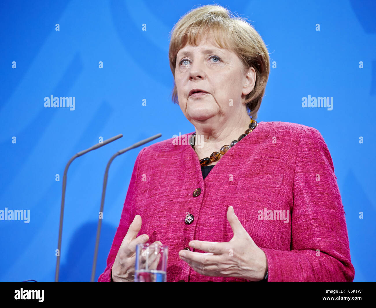 portrait of angela merkel, german chancellor in 2014 Stock Photo - Alamy