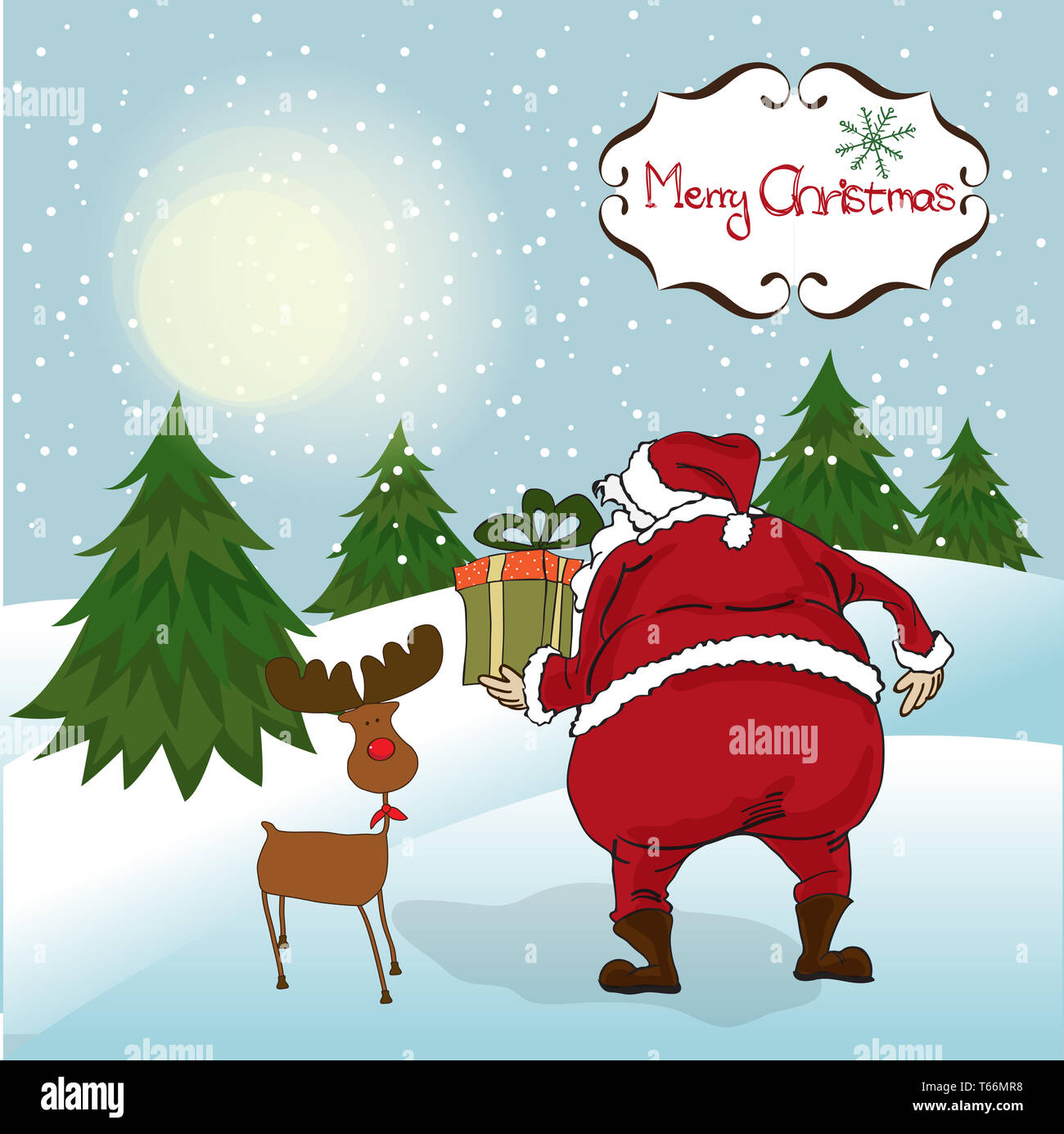 The coming santa claus hi-res stock photography and images - Alamy