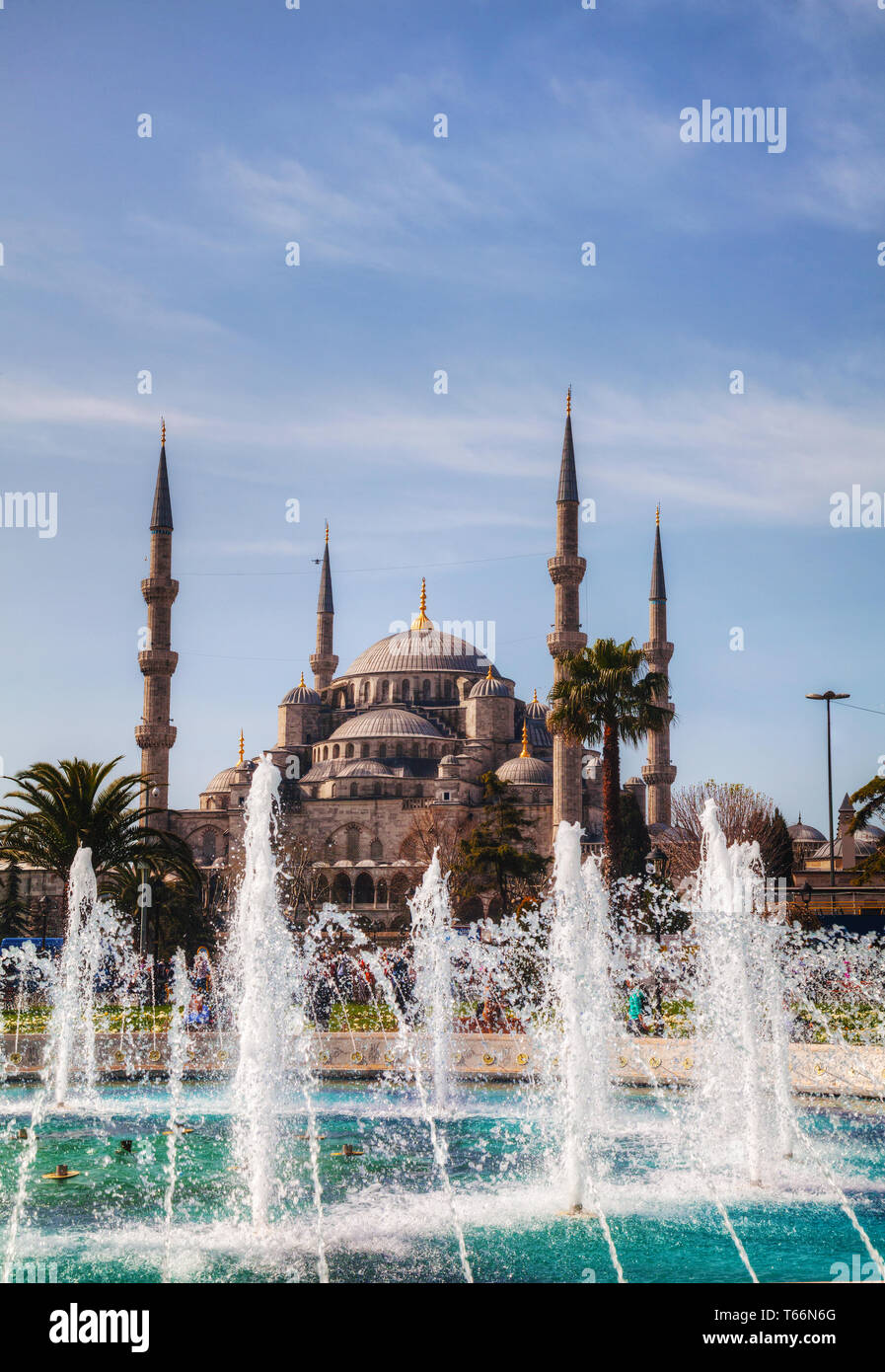 Sultan Ahmed Mosque (Blue Mosque) in Istanbul Stock Photo - Alamy
