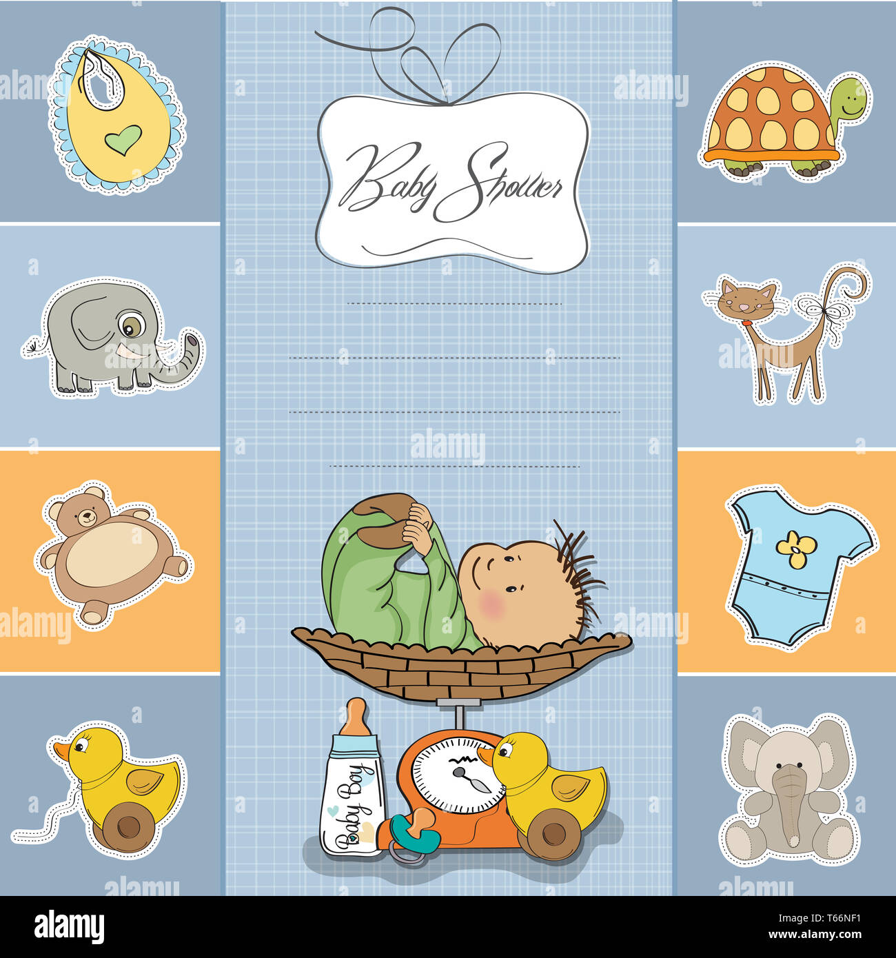 Baby on scale hi-res stock photography and images - Alamy