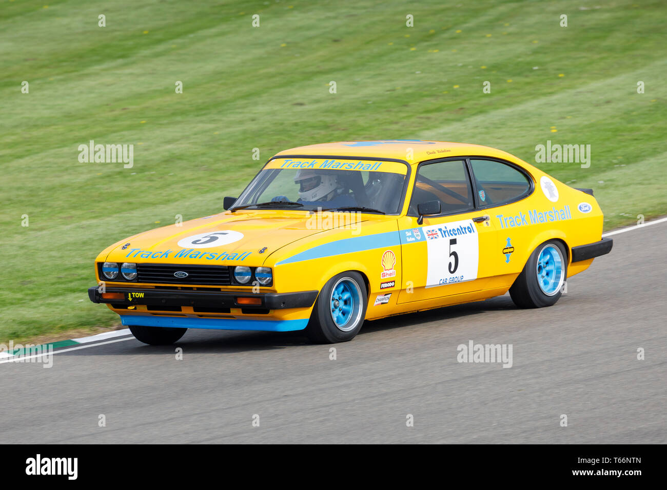 1981 Ford Capri III 3.0s with driver Graham Scarborough during the ...