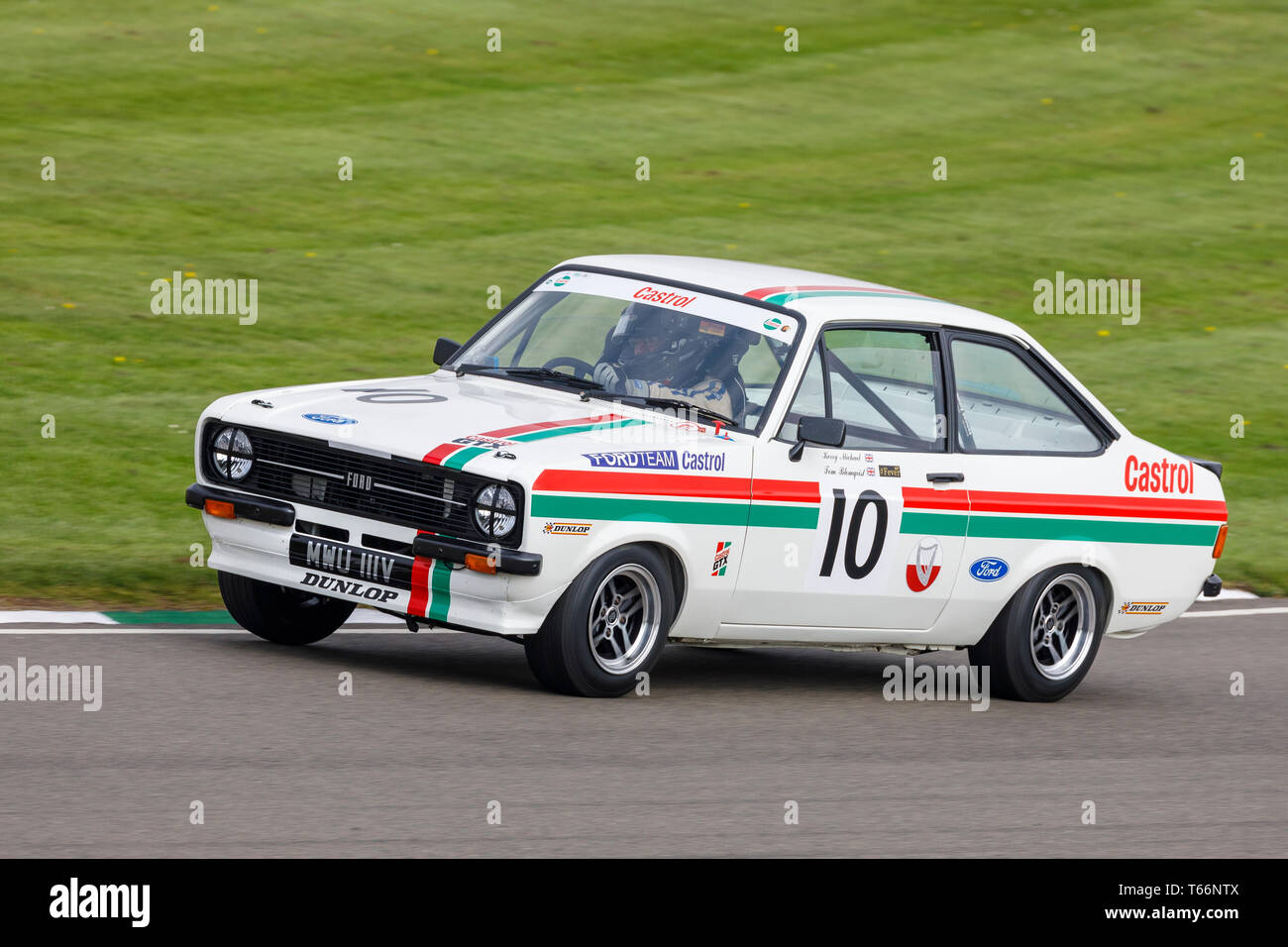 1981 Ford Escort RS2000 with driver Kerry Michael during the Gerry ...