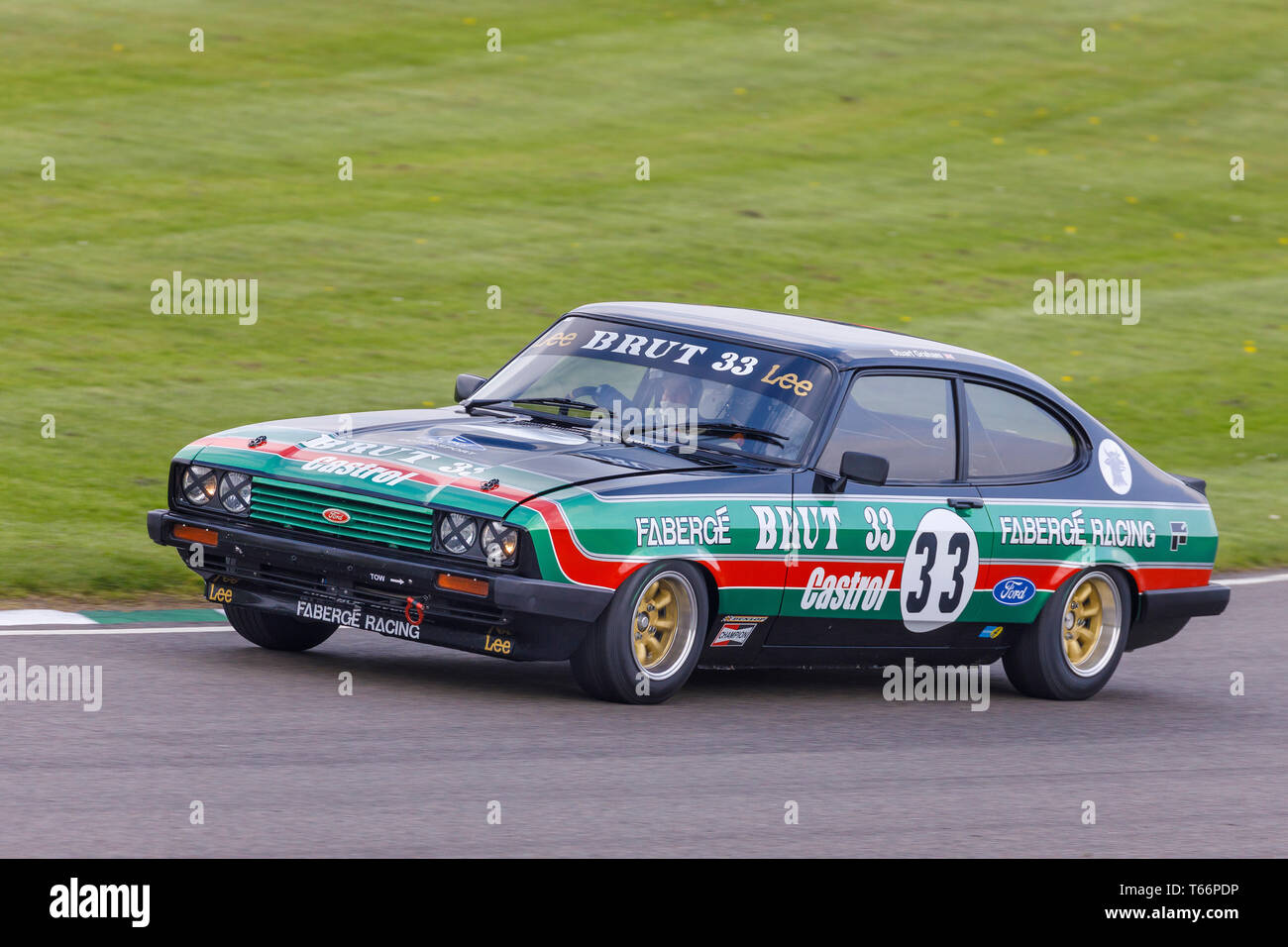 Ford Capri Racing Car Goodwood High Resolution Stock Photography and ...