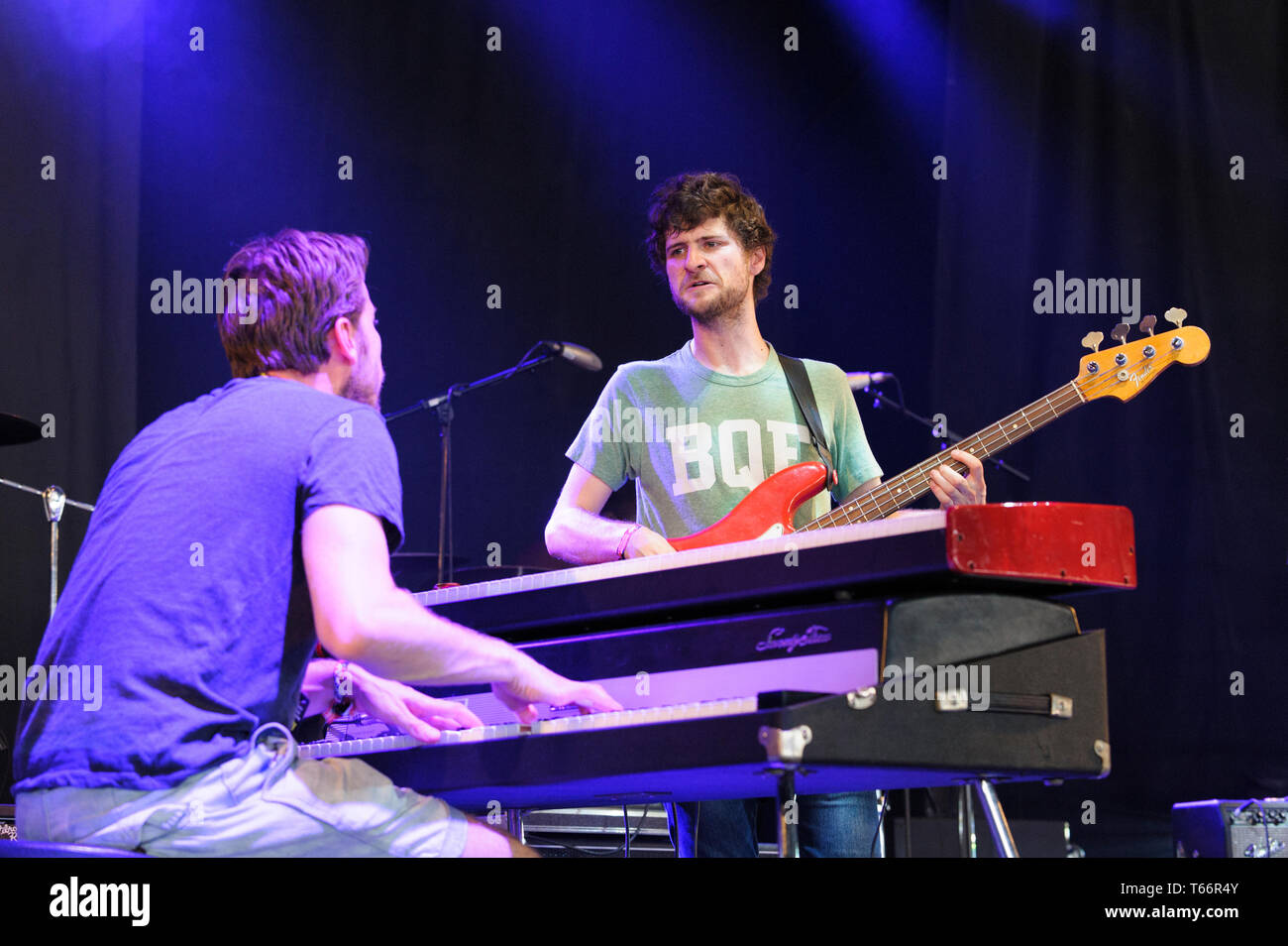 Bill Laurance and Michael League of Snarky Puppy performing at the ...