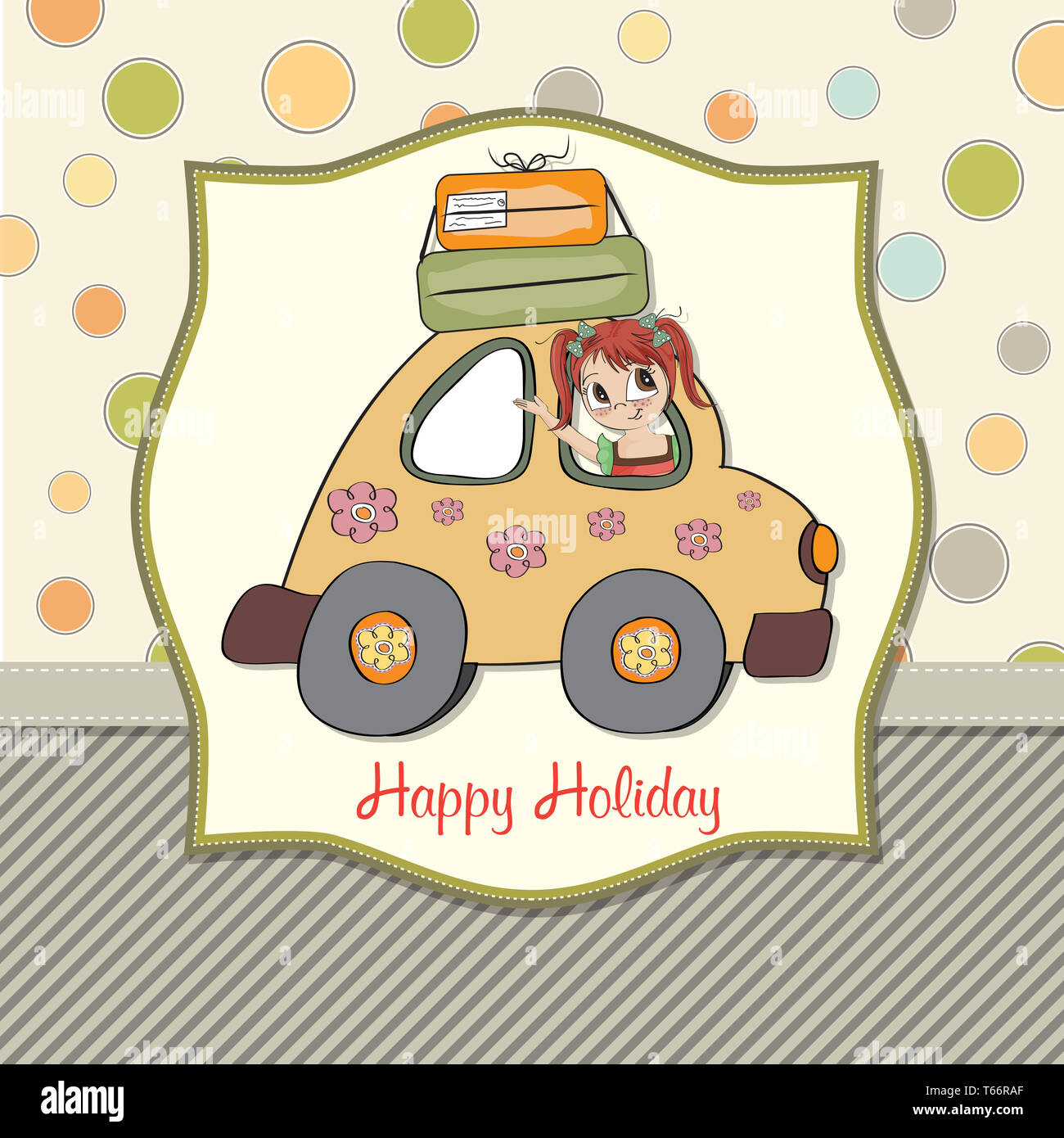 Going on holiday cartoon hi-res stock photography and images - Alamy