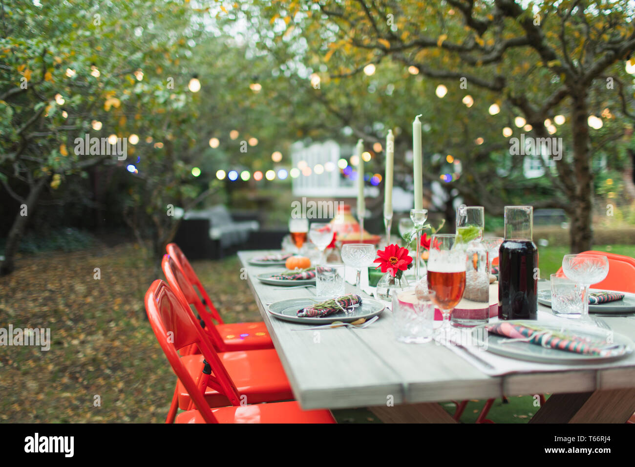 Dinner party scene hi-res stock photography and images - Alamy