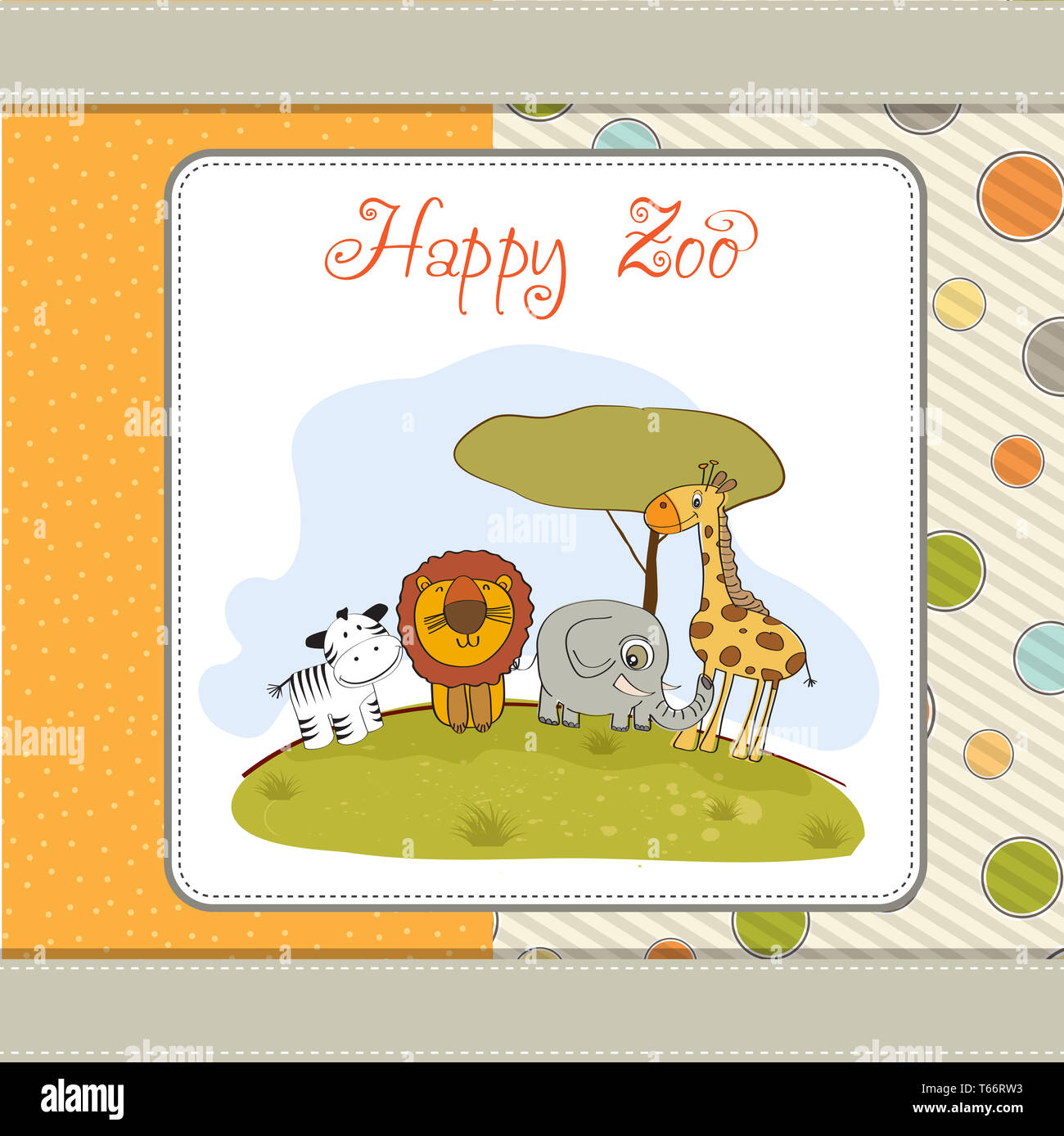 Zoo graphic hi-res stock photography and images - Alamy
