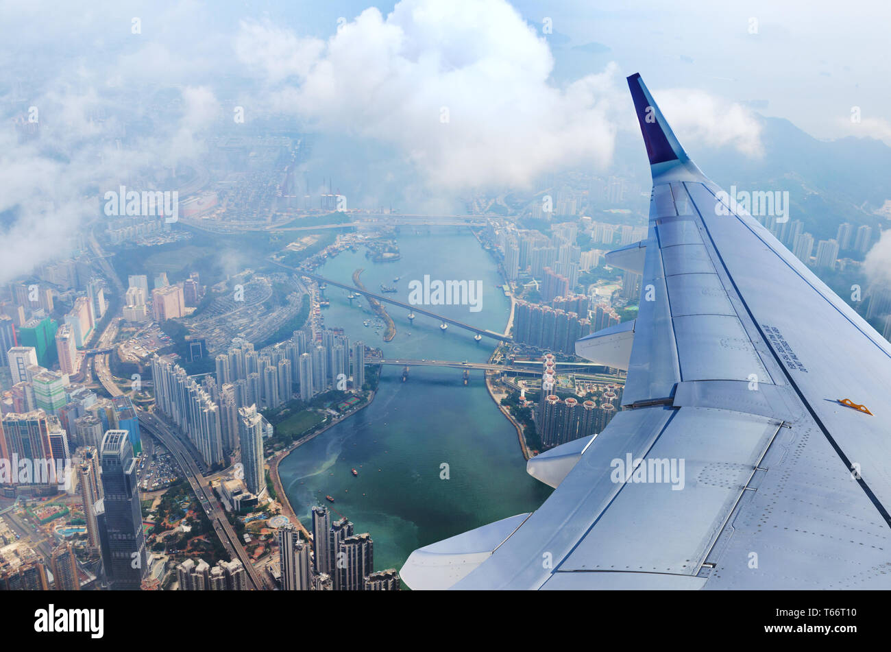 Hong kong airport aerial hi-res stock photography and images - Alamy