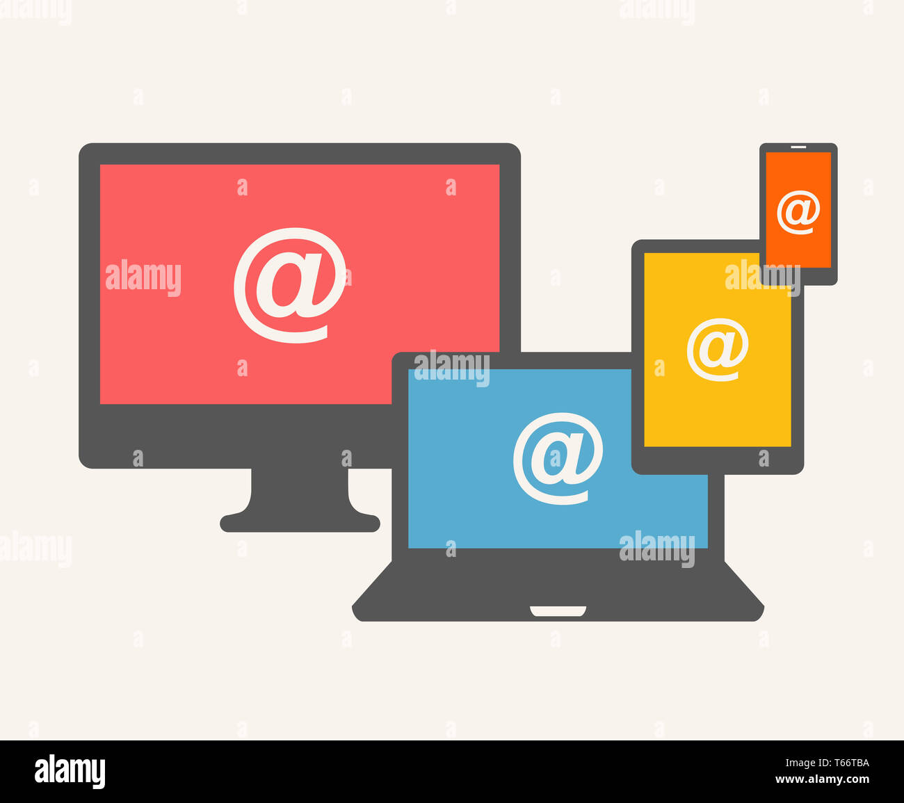 Email server icon hi-res stock photography and images - Alamy