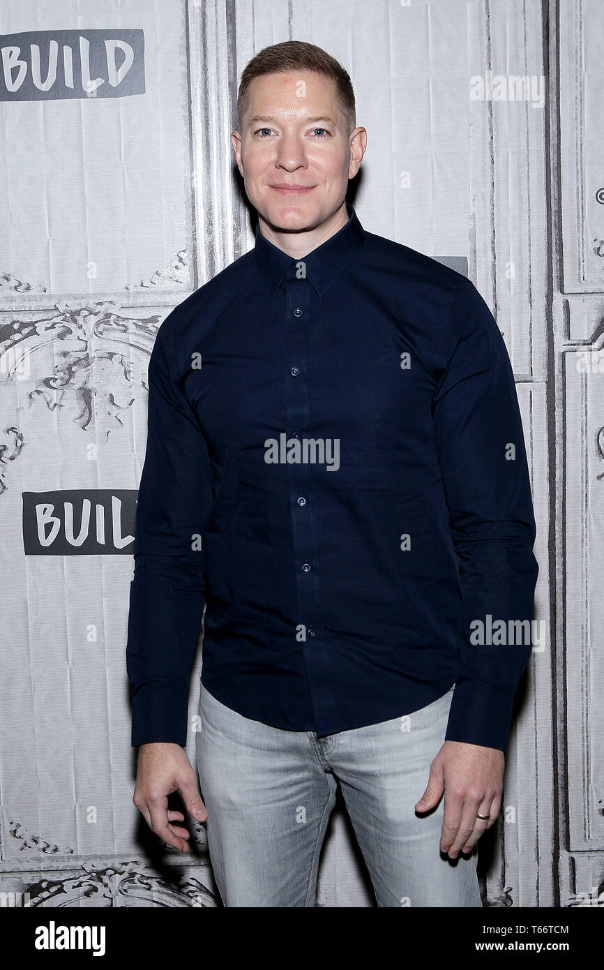 New York, USA. 29 Apr, 2019. Joseph Sikora at BUILD Series, discussing ...