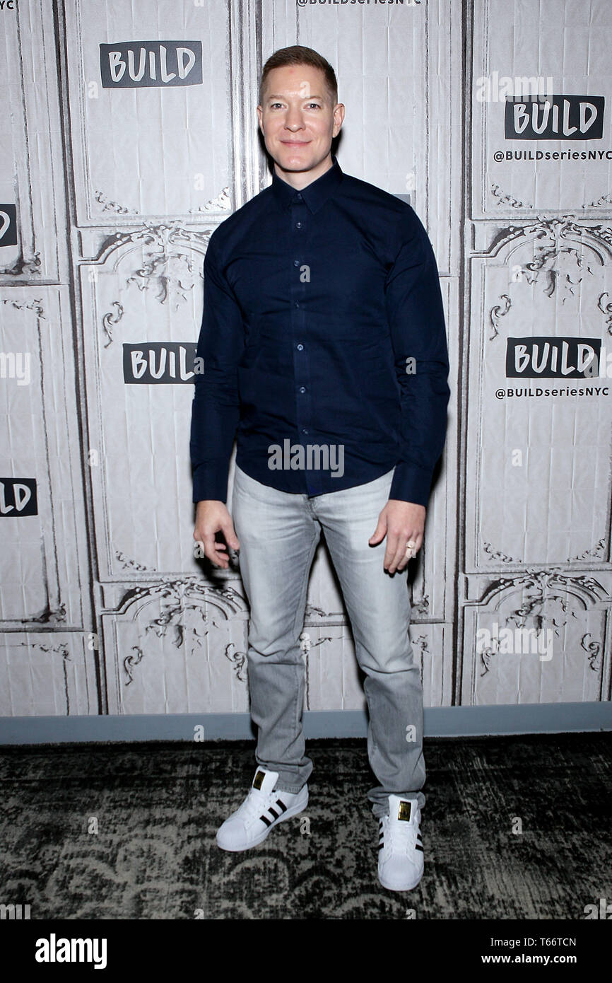 New York, USA. 29 Apr, 2019. Joseph Sikora at BUILD Series, discussing ...