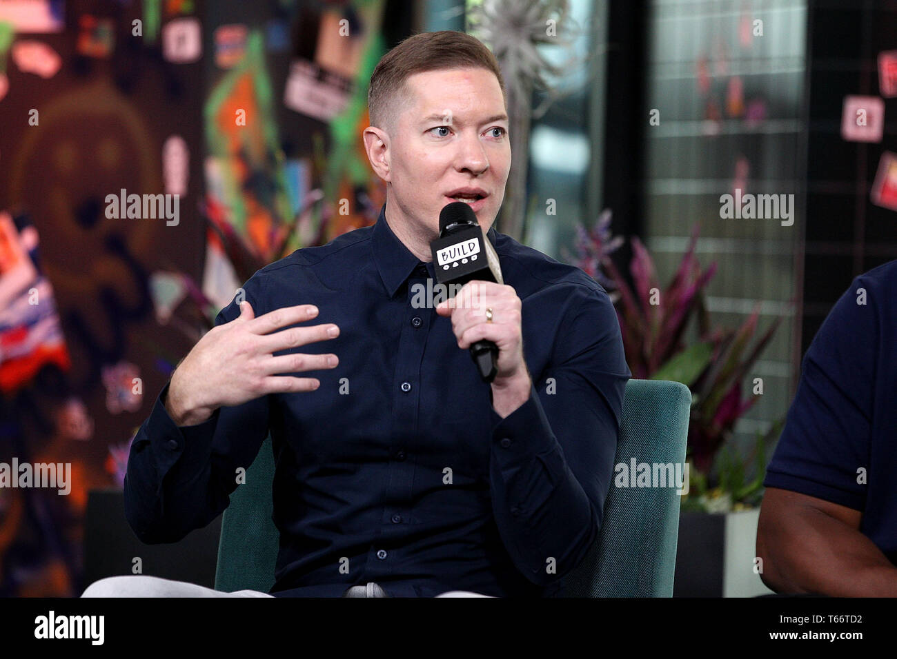 New York, USA. 29 Apr, 2019. Joseph Sikora at BUILD Series, discussing ...