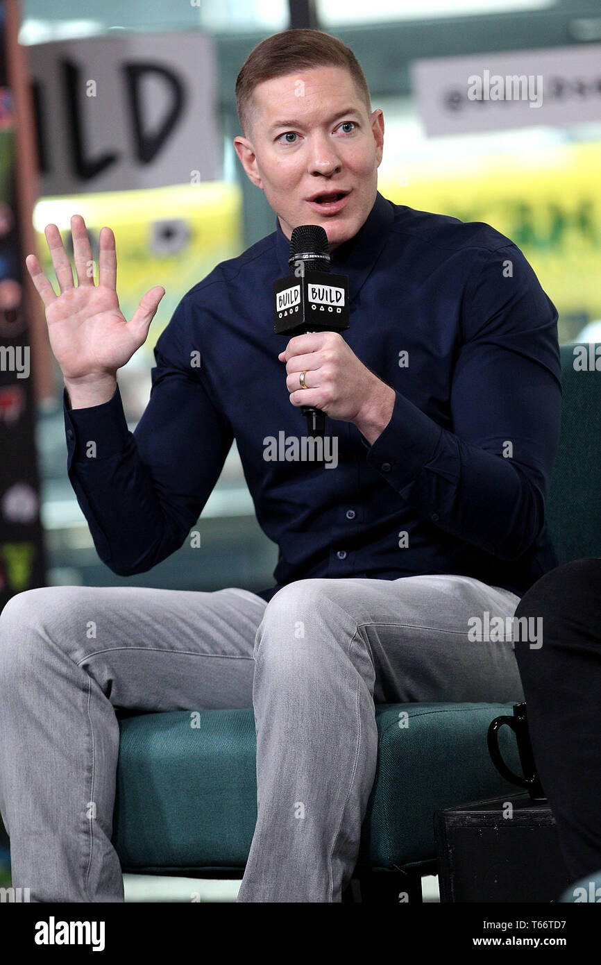 New York, USA. 29 Apr, 2019. Joseph Sikora at BUILD Series, discussing ...