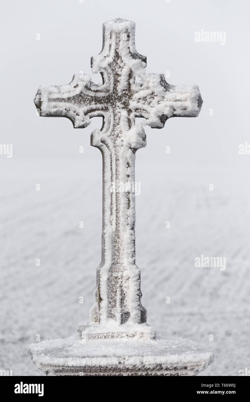religion symbol calvary cross outdoor Stock Photo - Alamy