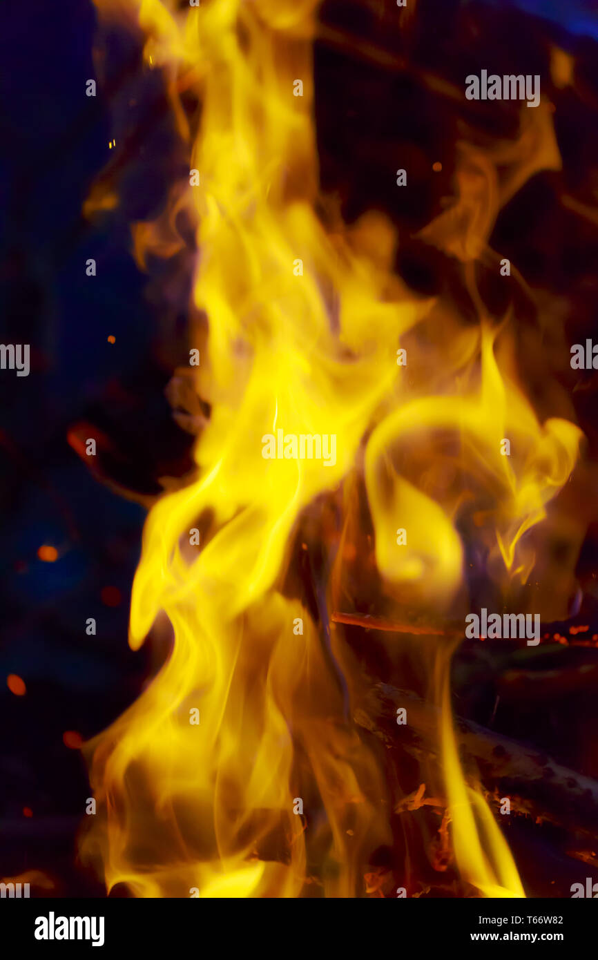 close up of a blurred fire background with bokeh Stock Photo - Alamy