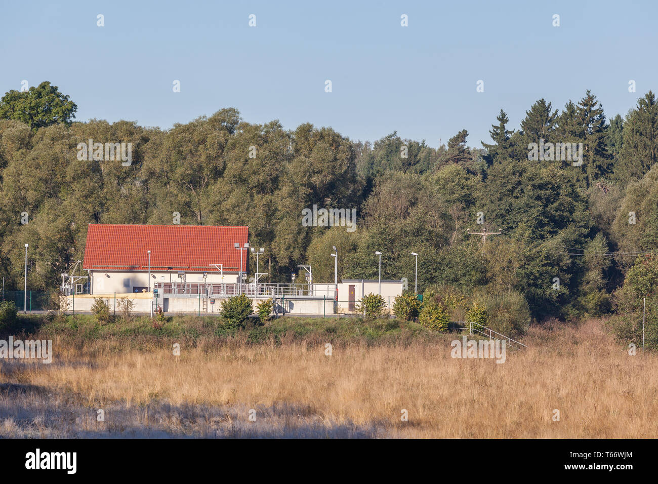 The small Village Strassberg in Saxony-Anhalt, Germany Stock Photo - Alamy