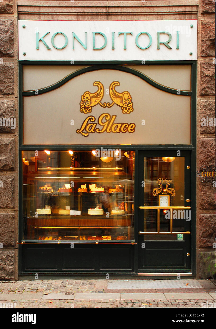 Konditori Coffee and Cake Shop in Copenhagen, Denmark Stock Photo - Alamy