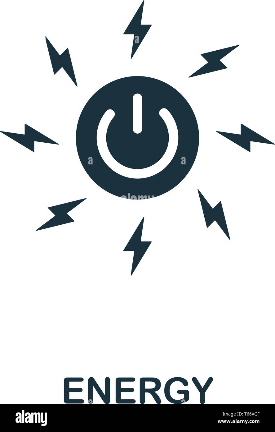 Energy icon. Creative element design from community icons collection ...