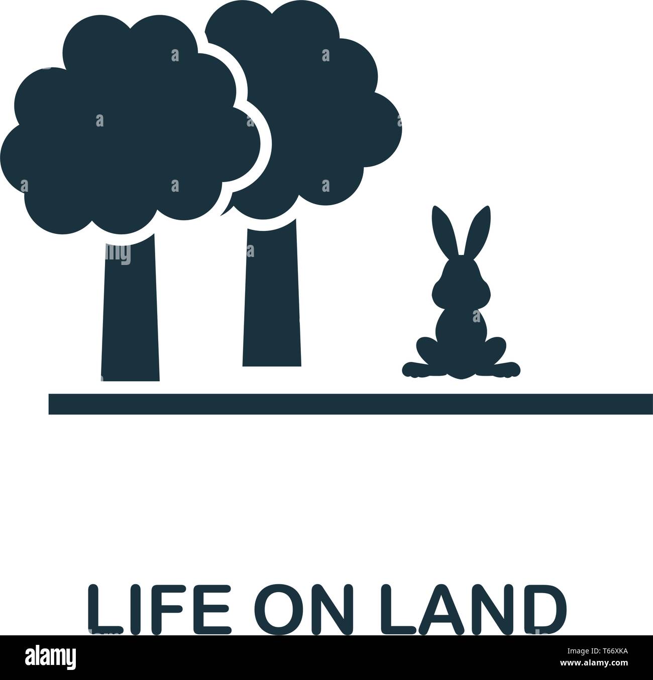 Life On Land icon. Creative element design from community icons ...