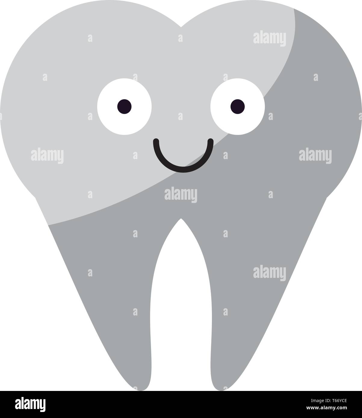 Tooth cute cartoon Stock Vector Image & Art - Alamy