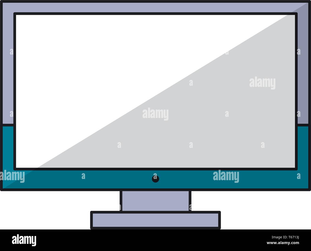 computer icon cartoon Stock Vector Image & Art - Alamy