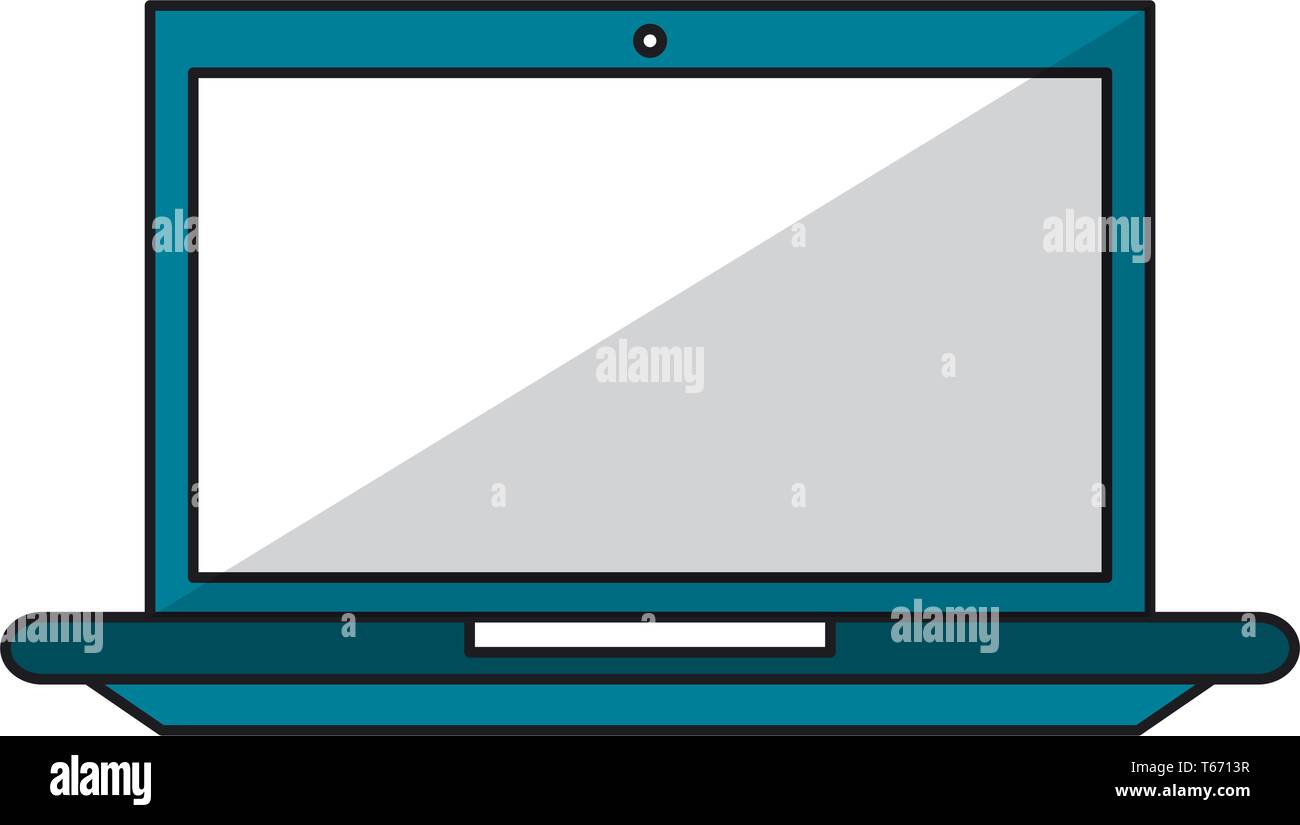 computer icon cartoon Stock Vector Image & Art - Alamy