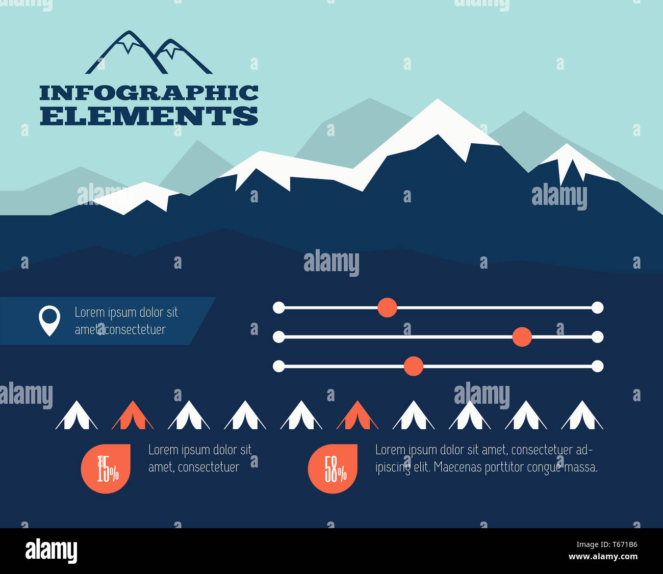 Element infographic hi-res stock photography and images - Alamy