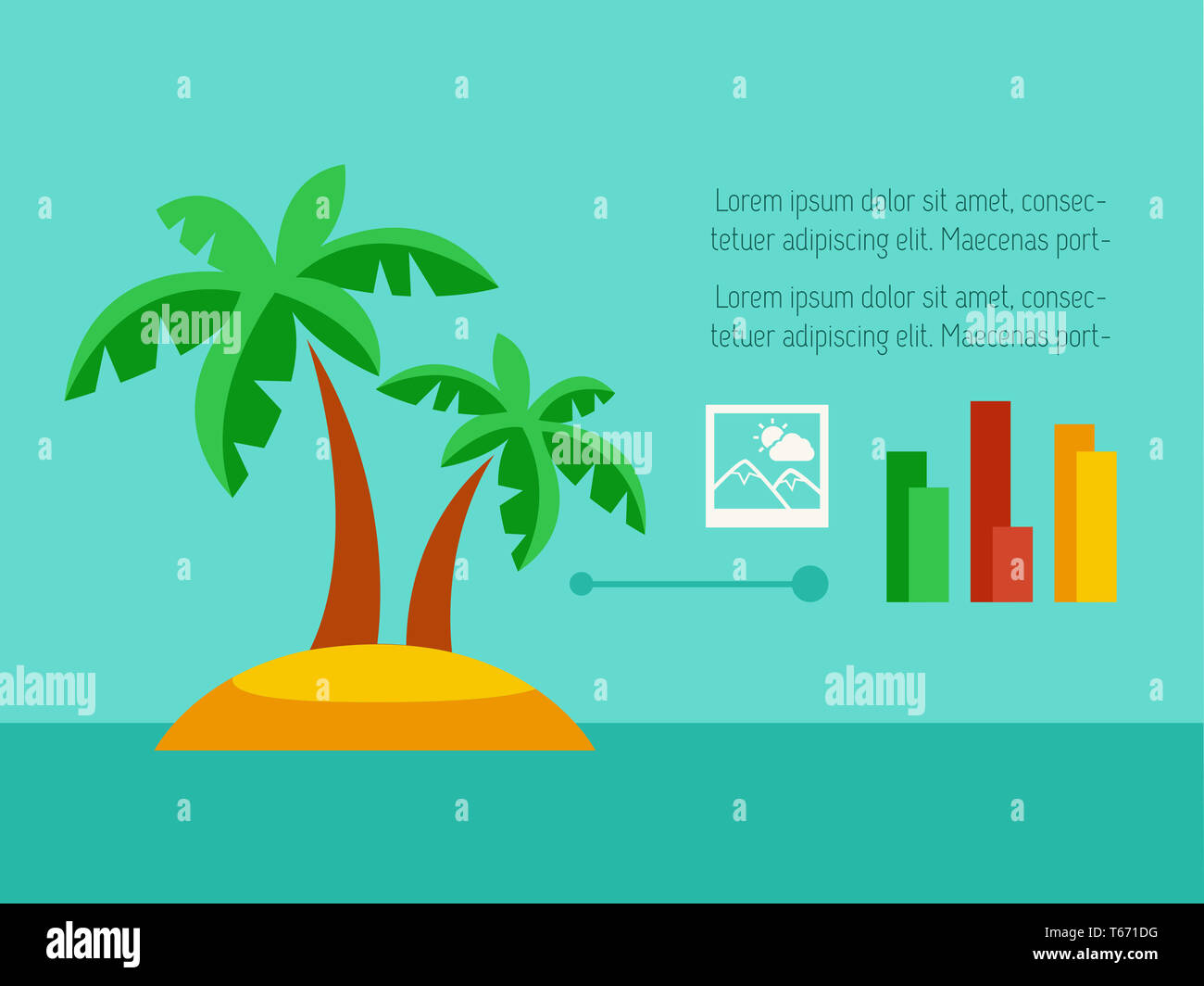 Island infographic hi-res stock photography and images - Alamy