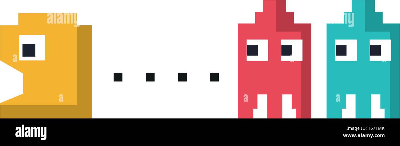 arcade game character Stock Vector Image & Art - Alamy