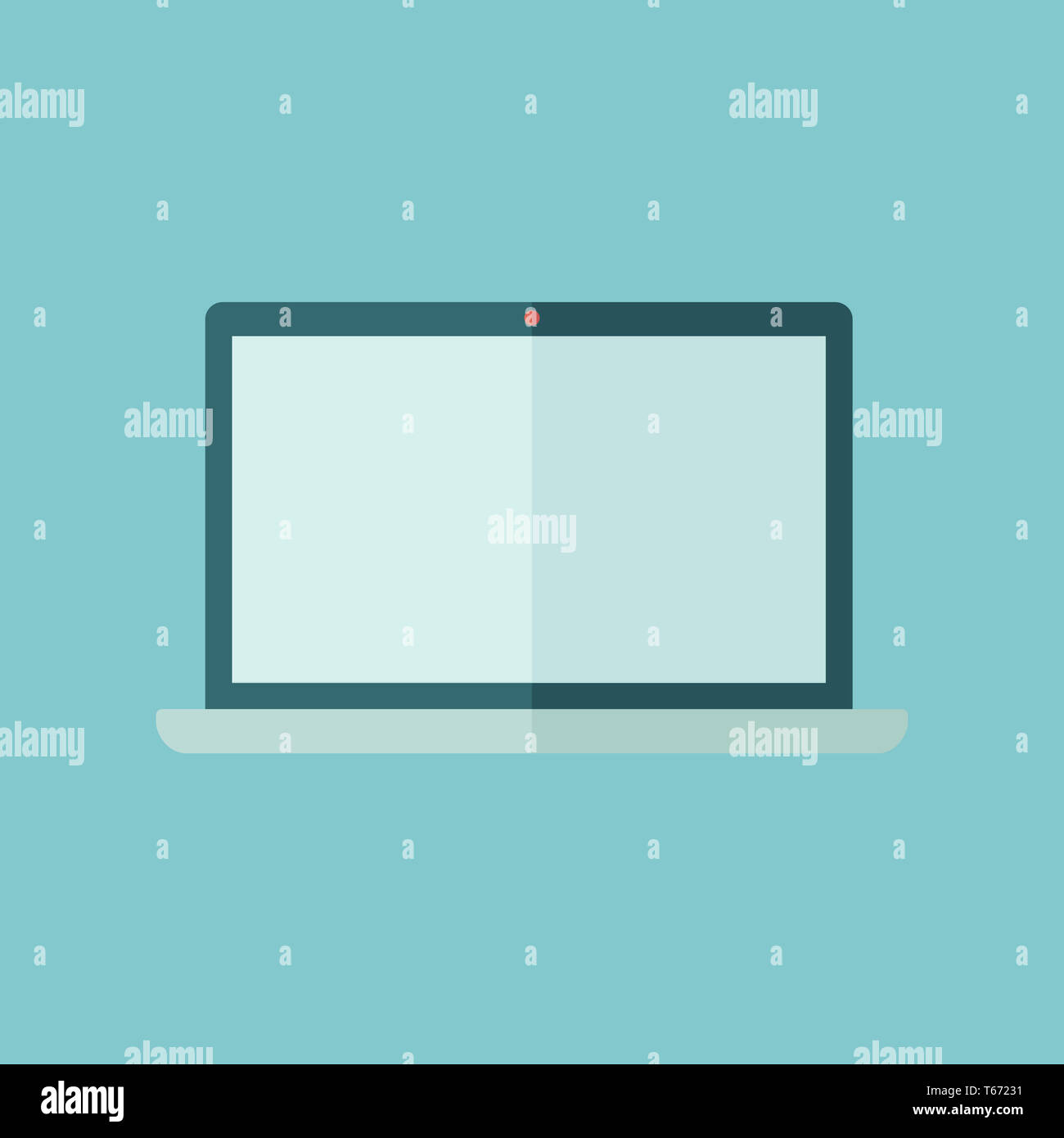 Flat icon hi hi-res stock photography and images - Alamy
