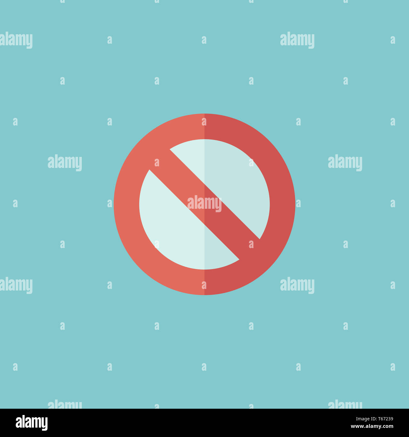 Flat stop hi-res stock photography and images - Alamy