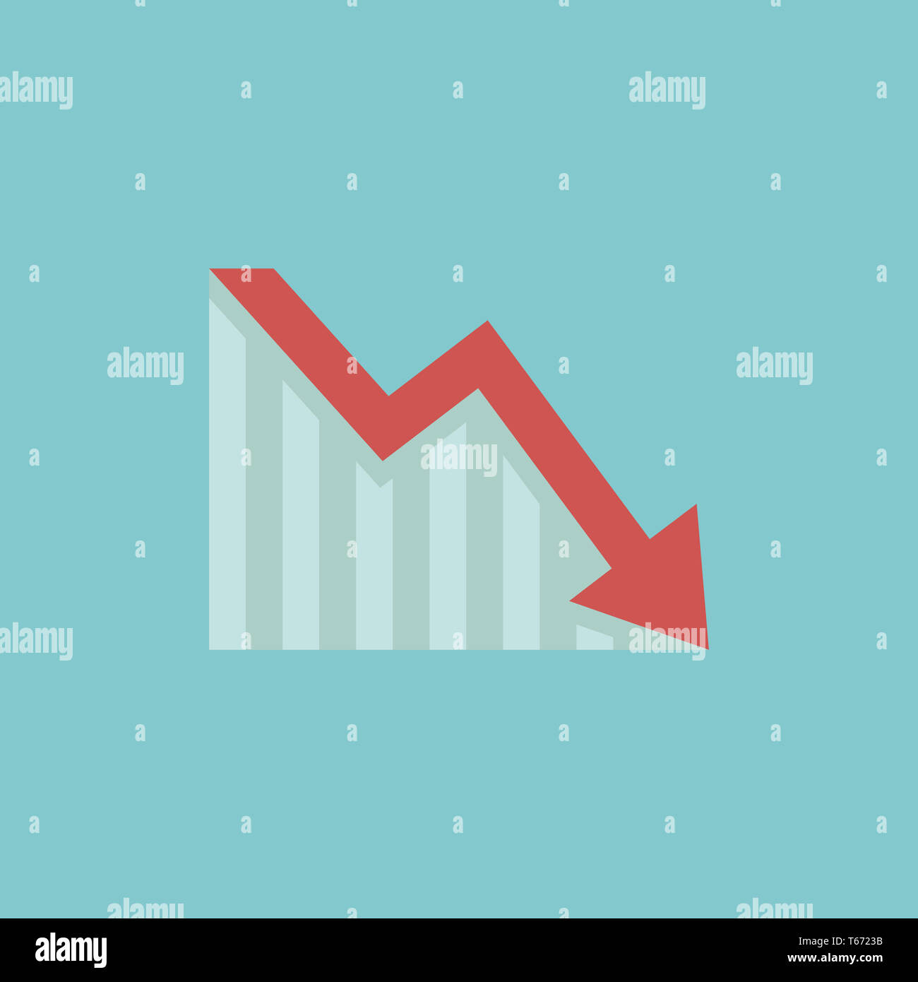 Decrease arrow hi-res stock photography and images - Alamy