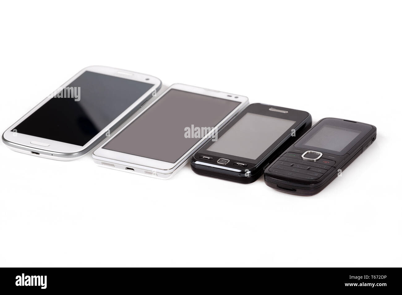 collection of cell phones Stock Photo - Alamy
