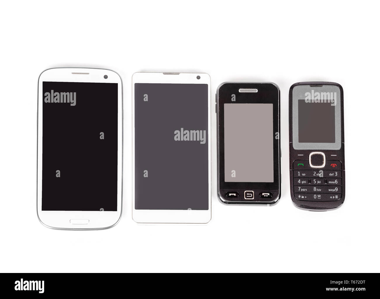 collection of cell phones Stock Photo - Alamy