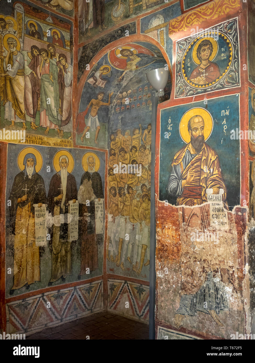 Troodos church fresco hi-res stock photography and images - Alamy