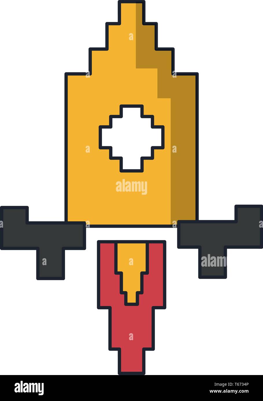 arcade game character Stock Vector Image & Art - Alamy