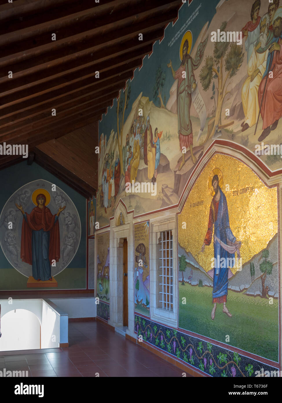 Byzantine frescoes fresco hi-res stock photography and images - Alamy