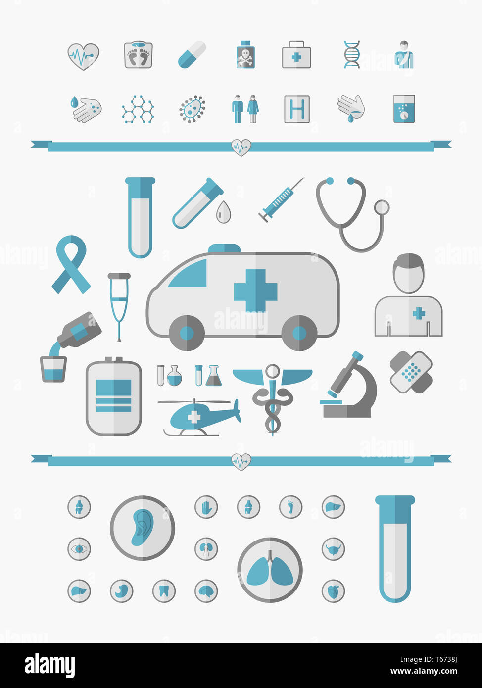 Medical data collection Cut Out Stock Images & Pictures - Alamy