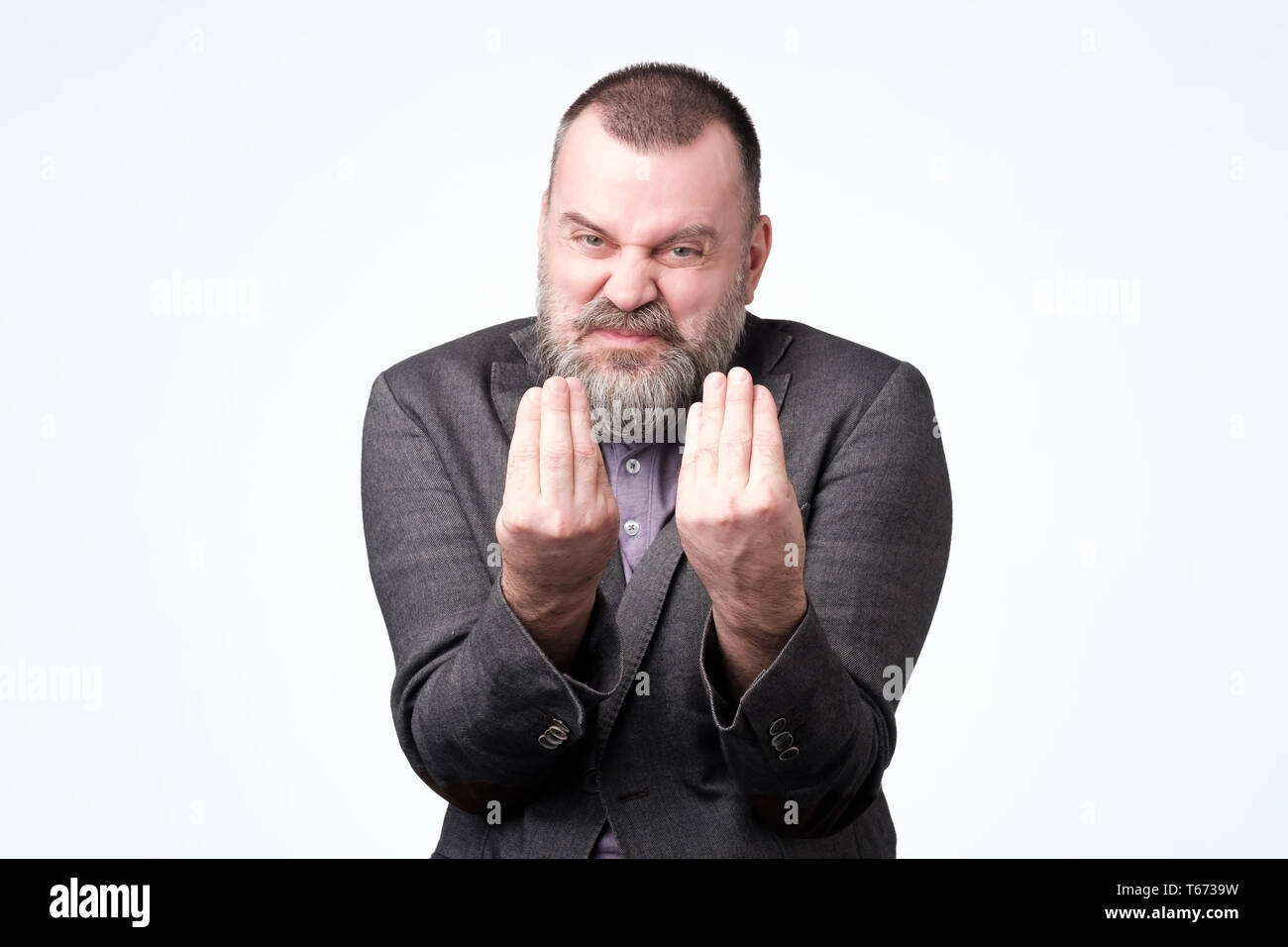 Italian gesture hi-res stock photography and images - Alamy