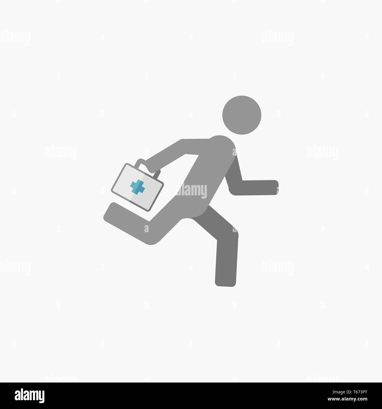 Emergency pictogram Cut Out Stock Images & Pictures - Alamy