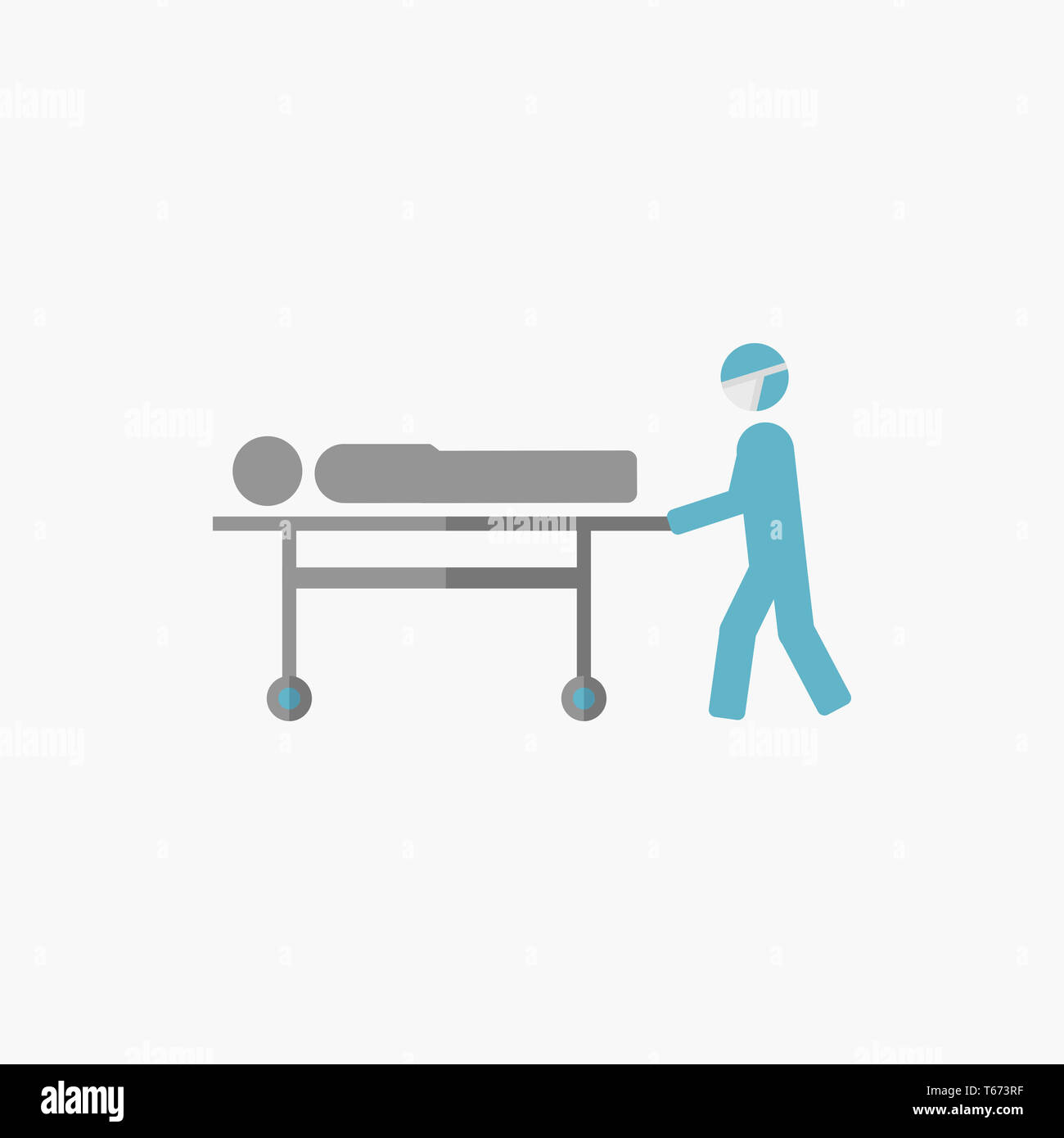 Hospital emergency trolley hi-res stock photography and images - Alamy