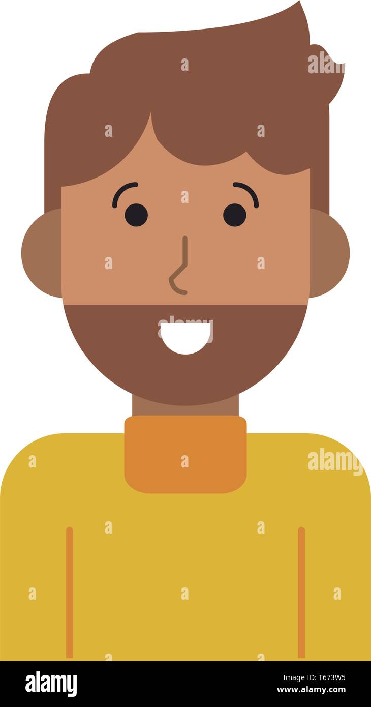 man avatar cartoon character portrait Stock Vector Image & Art - Alamy