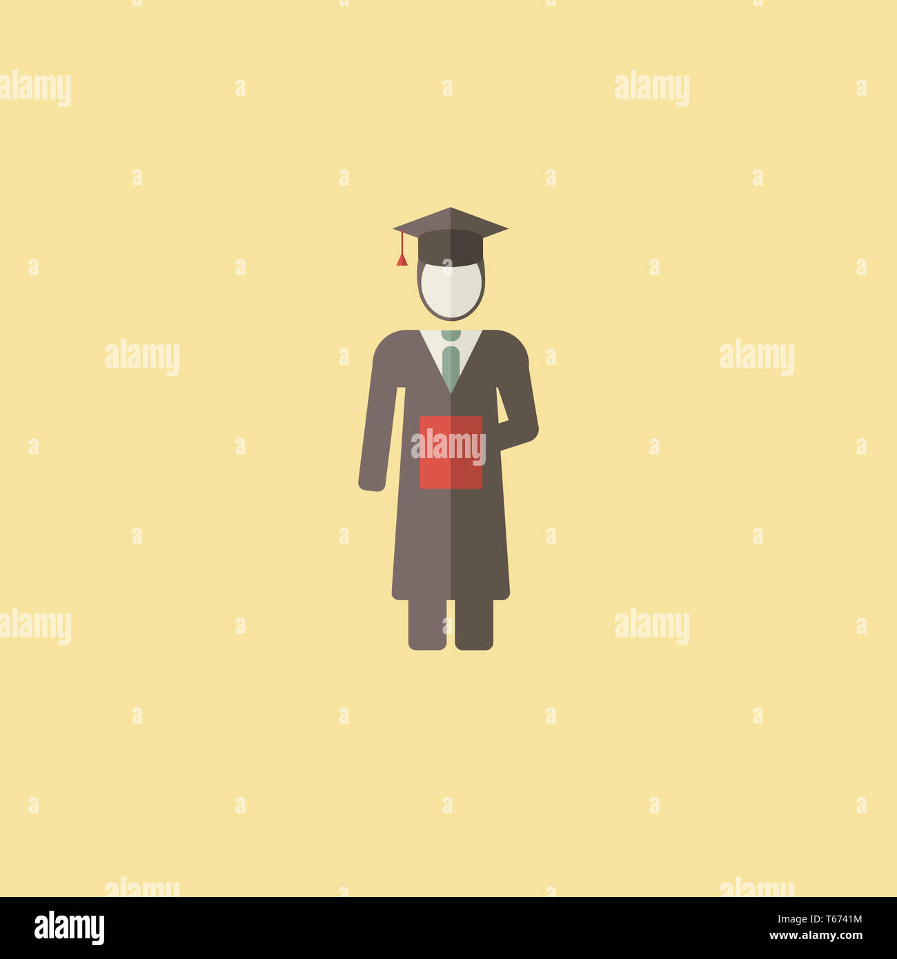 Pictogram graduation hi-res stock photography and images - Alamy