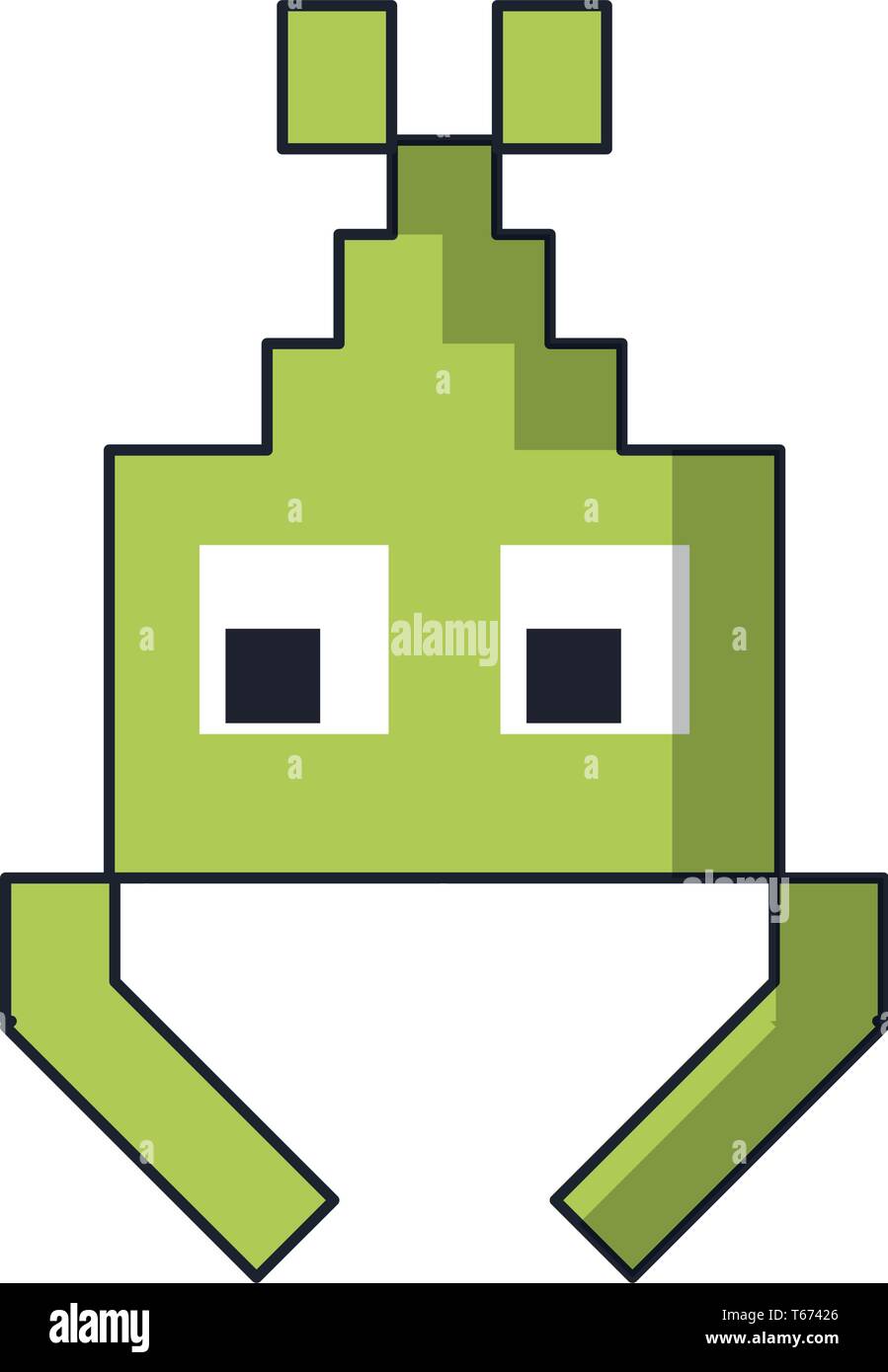 arcade game character Stock Vector Image & Art - Alamy