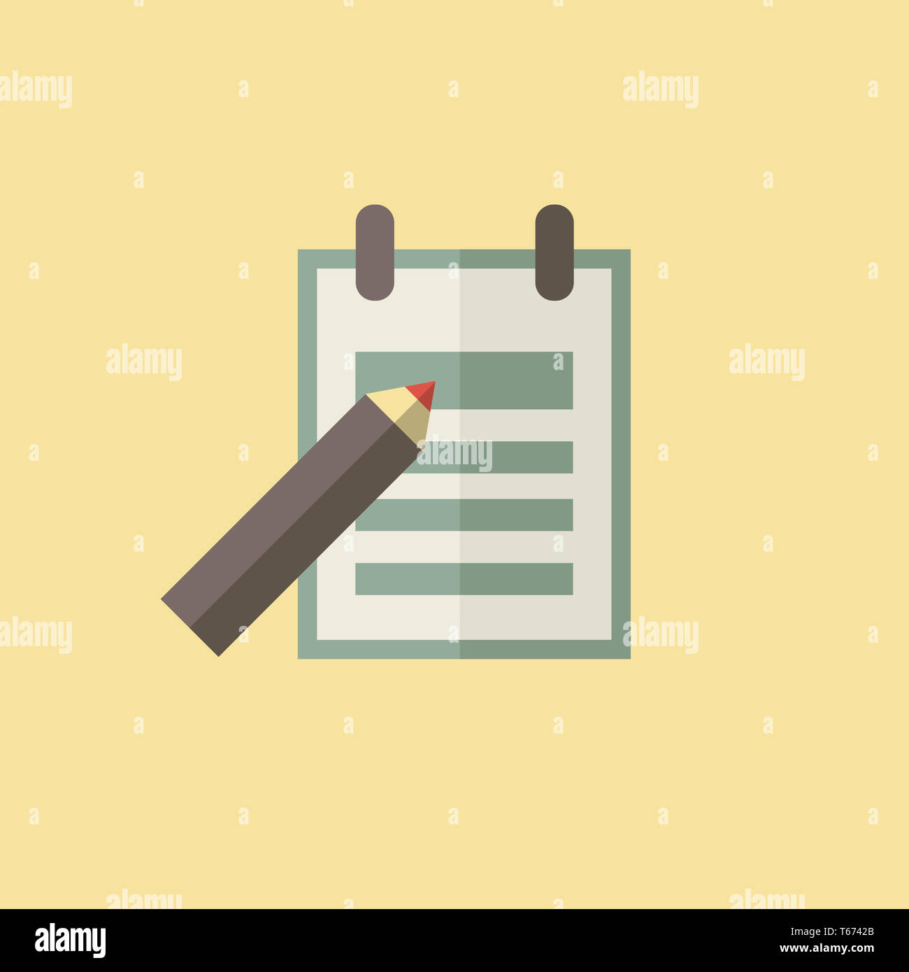 Essay icon hi-res stock photography and images - Alamy