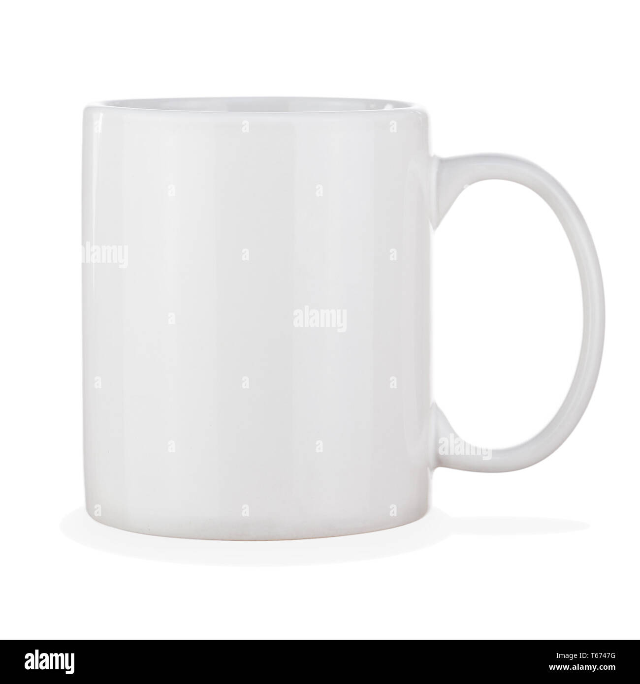 Coffee cup background white Cut Out Stock Images & Pictures - Alamy