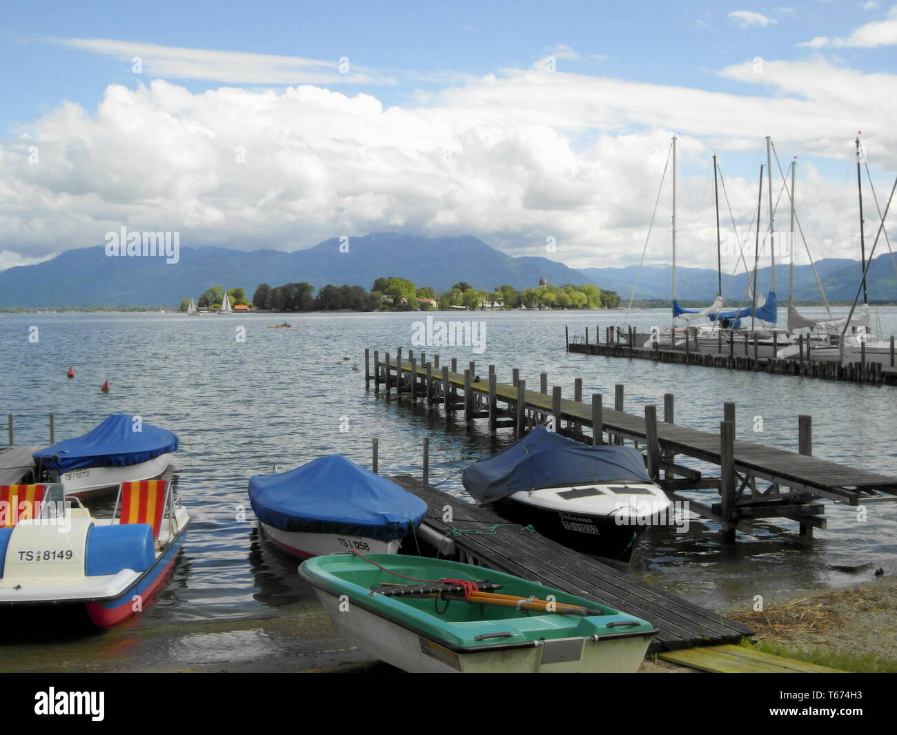Lake chiemsee, Bavaria, Germany Stock Photo - Alamy