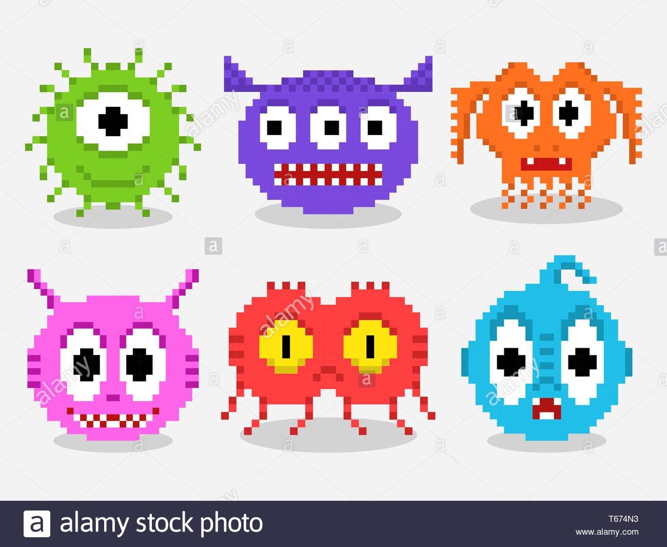 Space Invaders Video Game Stock Photos & Space Invaders Video Game ...