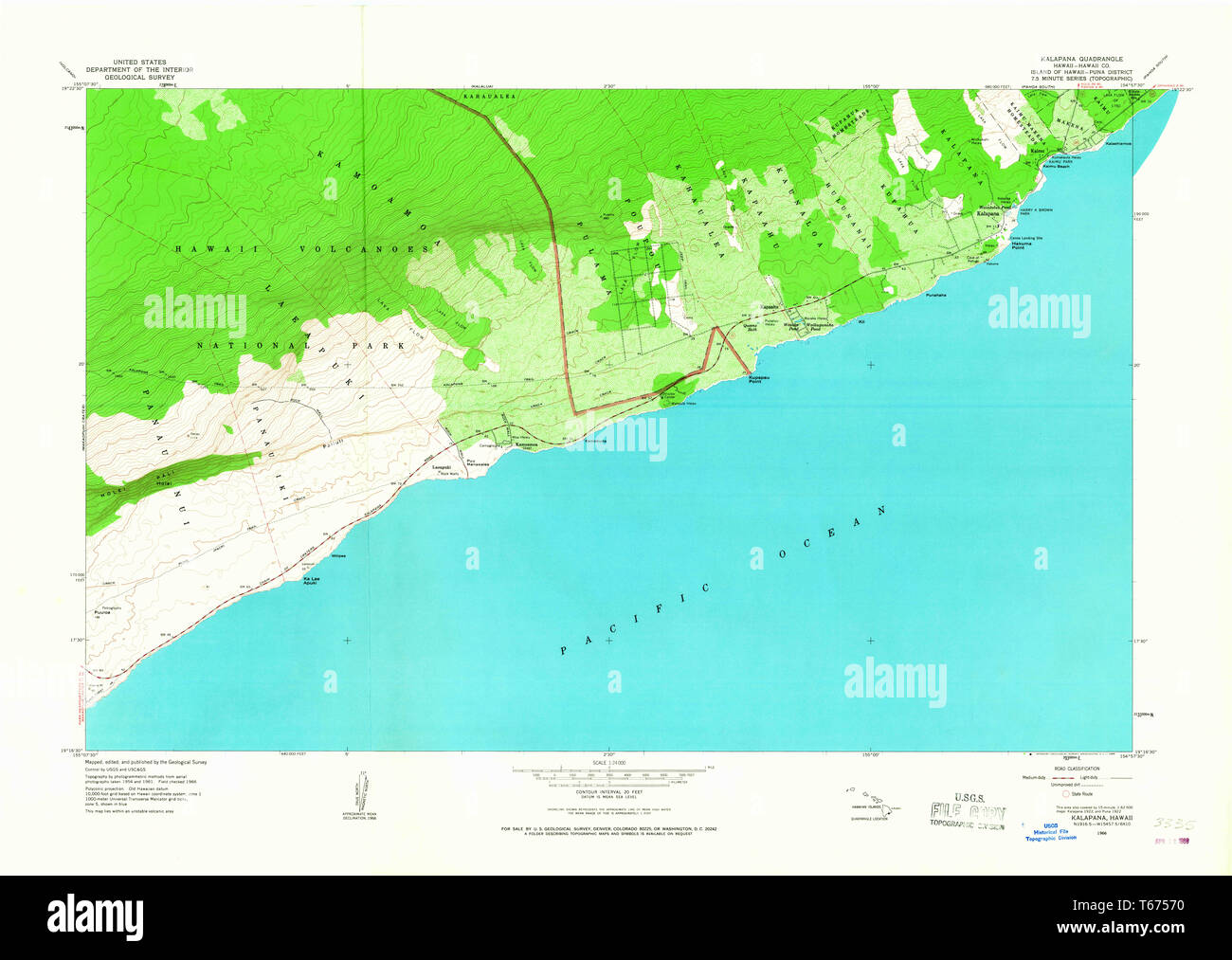 Topographic map hi hi-res stock photography and images - Alamy